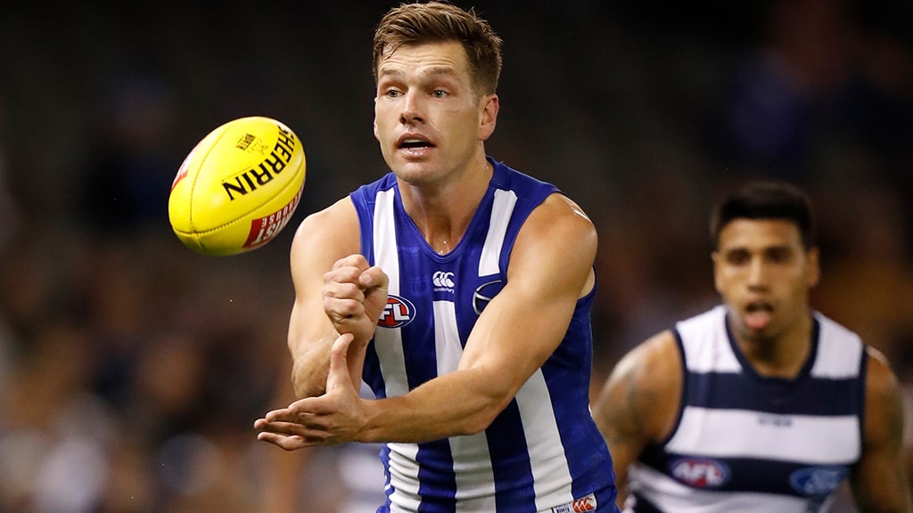 Shaun Higgins leads North voting