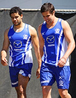 Ex-Demon joins training