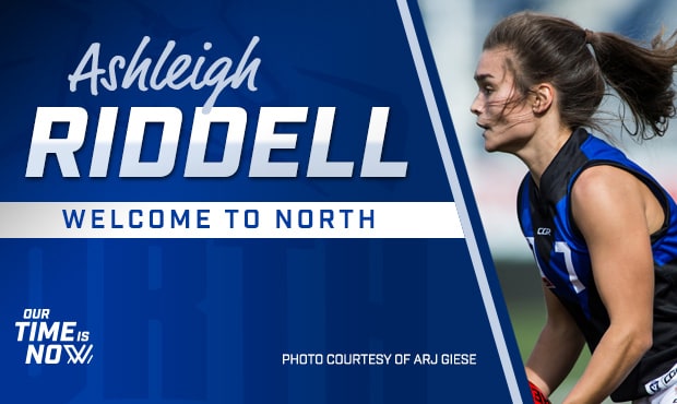 AFLW signing: Ash Riddell