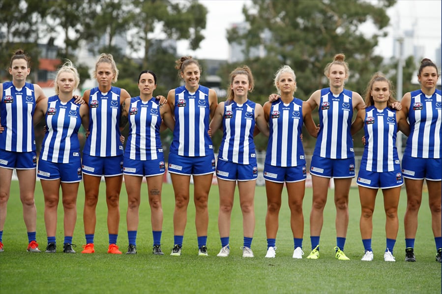 AFLW: Team photo