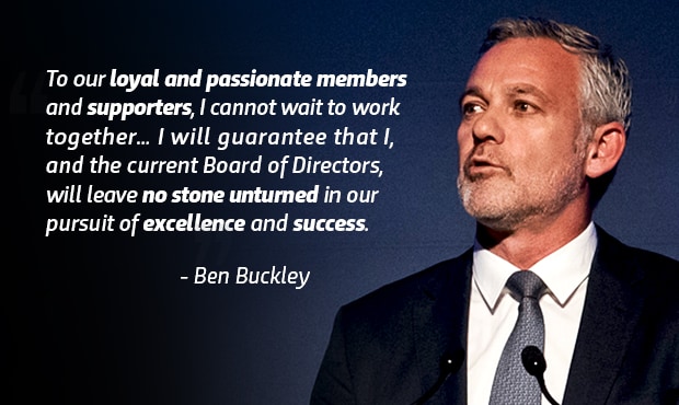 Buckley North’s new Chairman