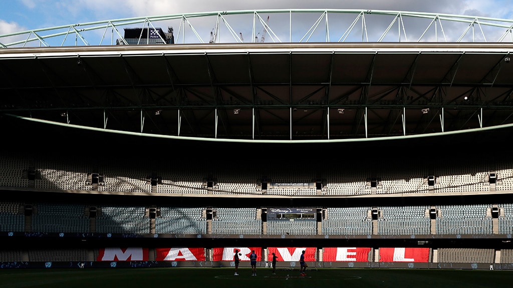 AFL: Marvel roof always open