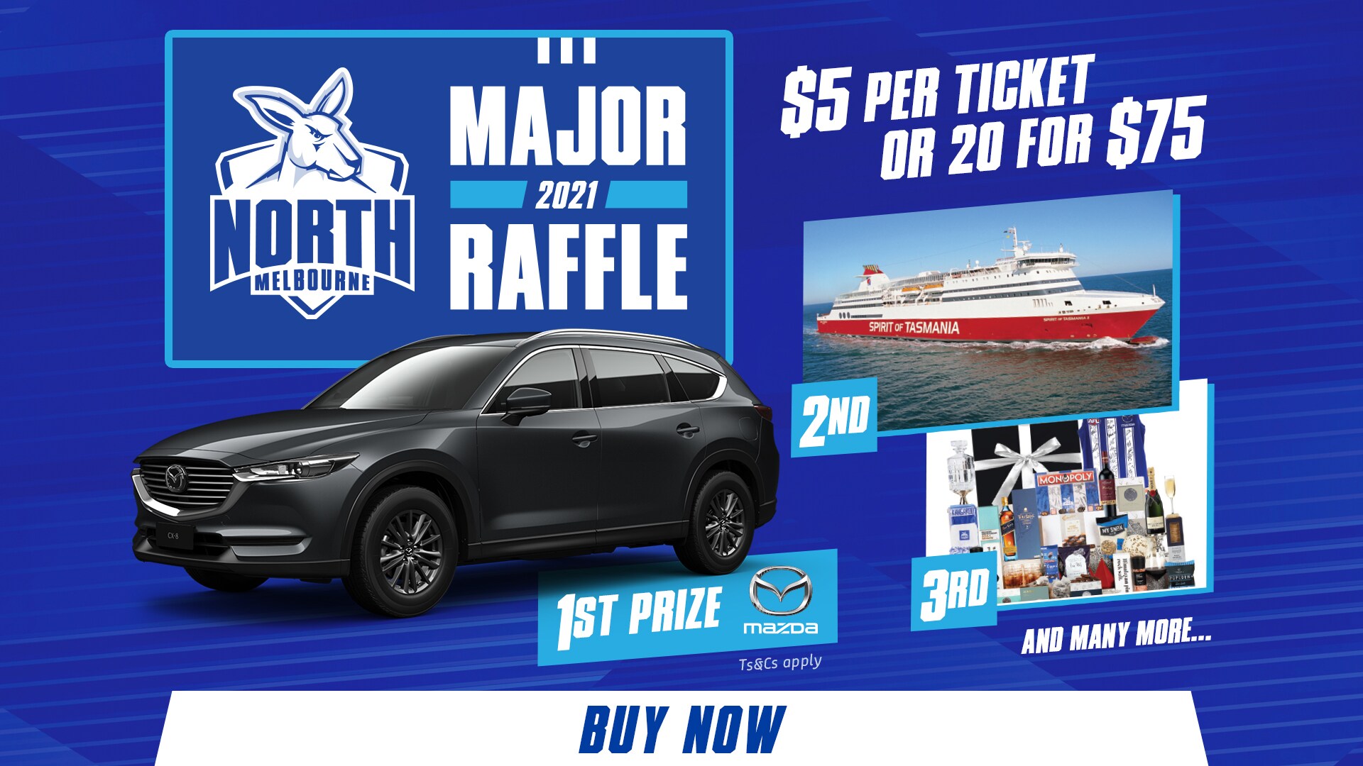 Last chance: 2021 Major Raffle