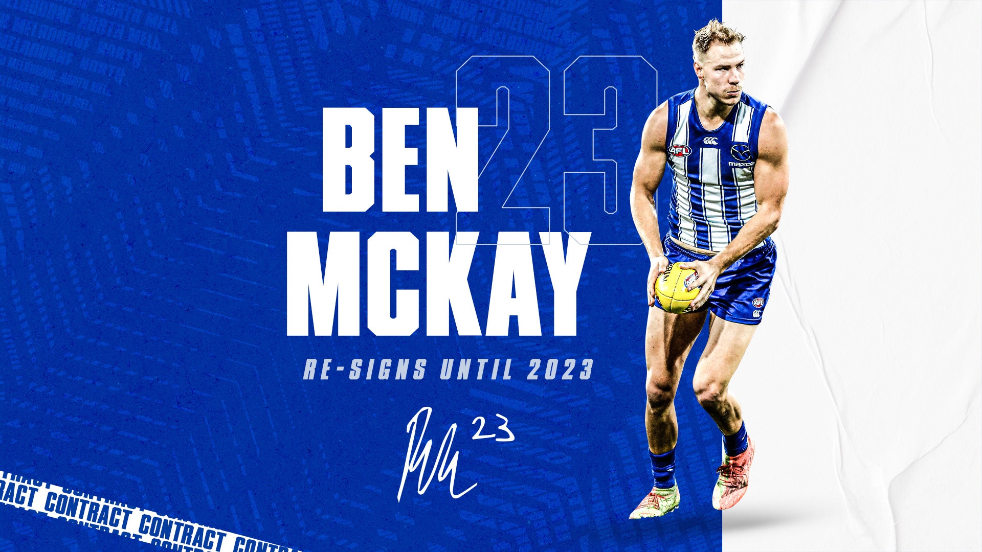 Ben McKay locks in two