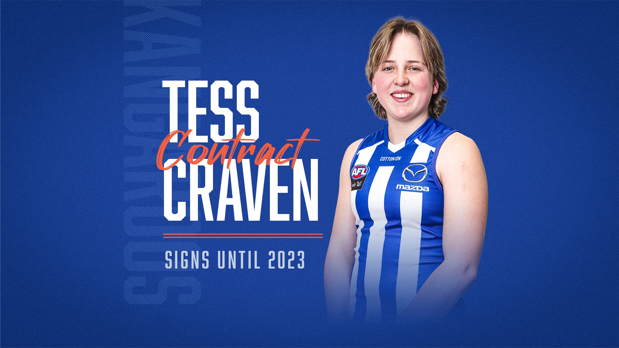 AFLW: Tess Craven commits