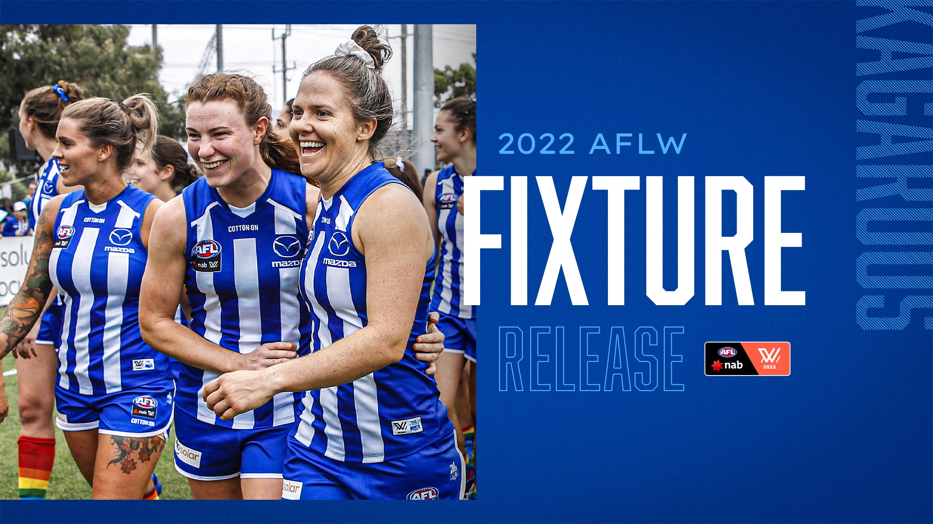 AFLW Fixture: Kangaroos to kick off 2022 season on home turf