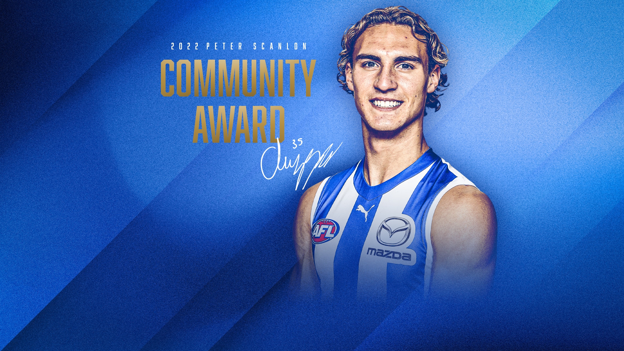 'Laz' rises to claim Peter Scanlon Community Award