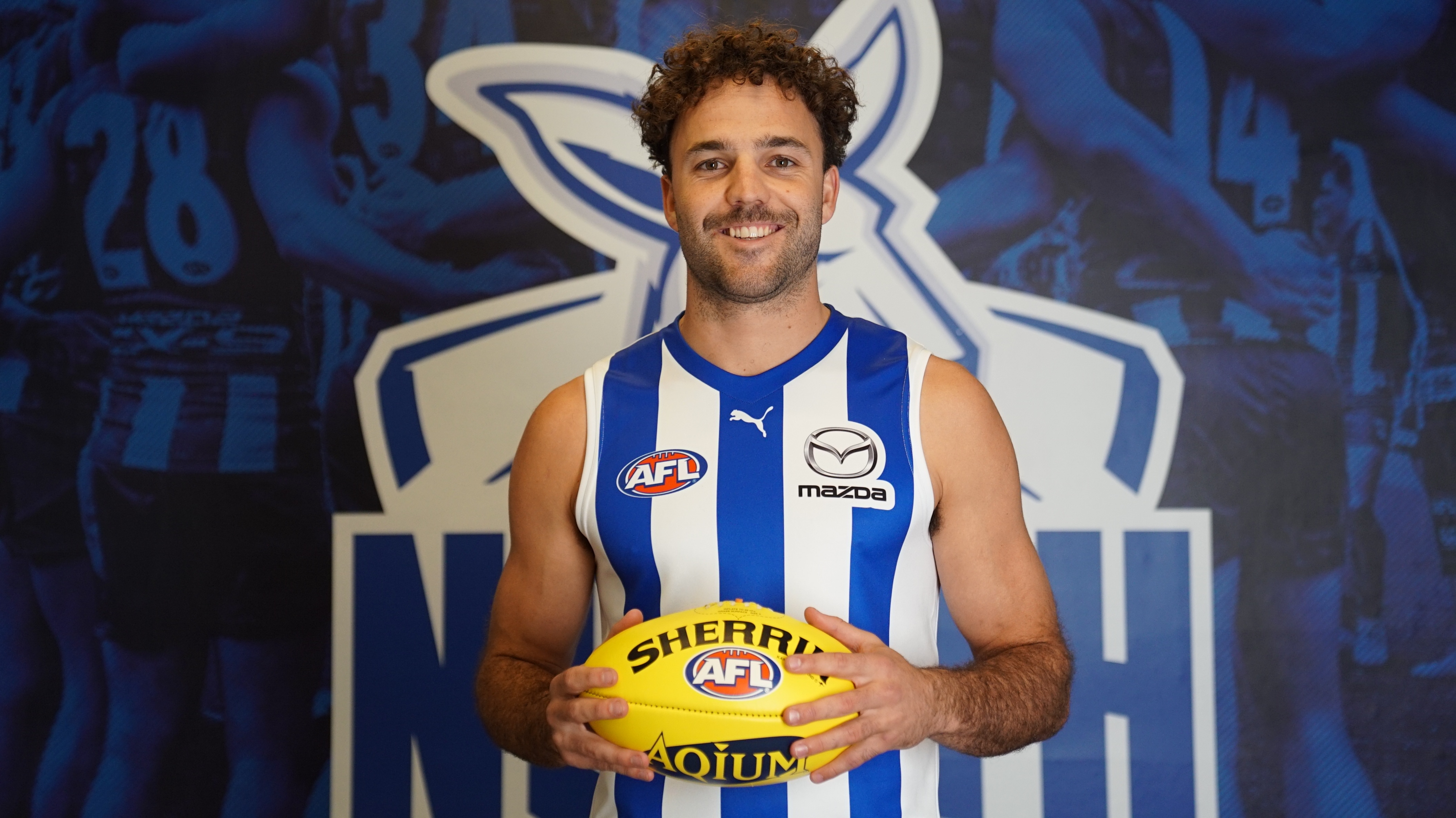 Gallery: Logue and Tucker pull on their new colours