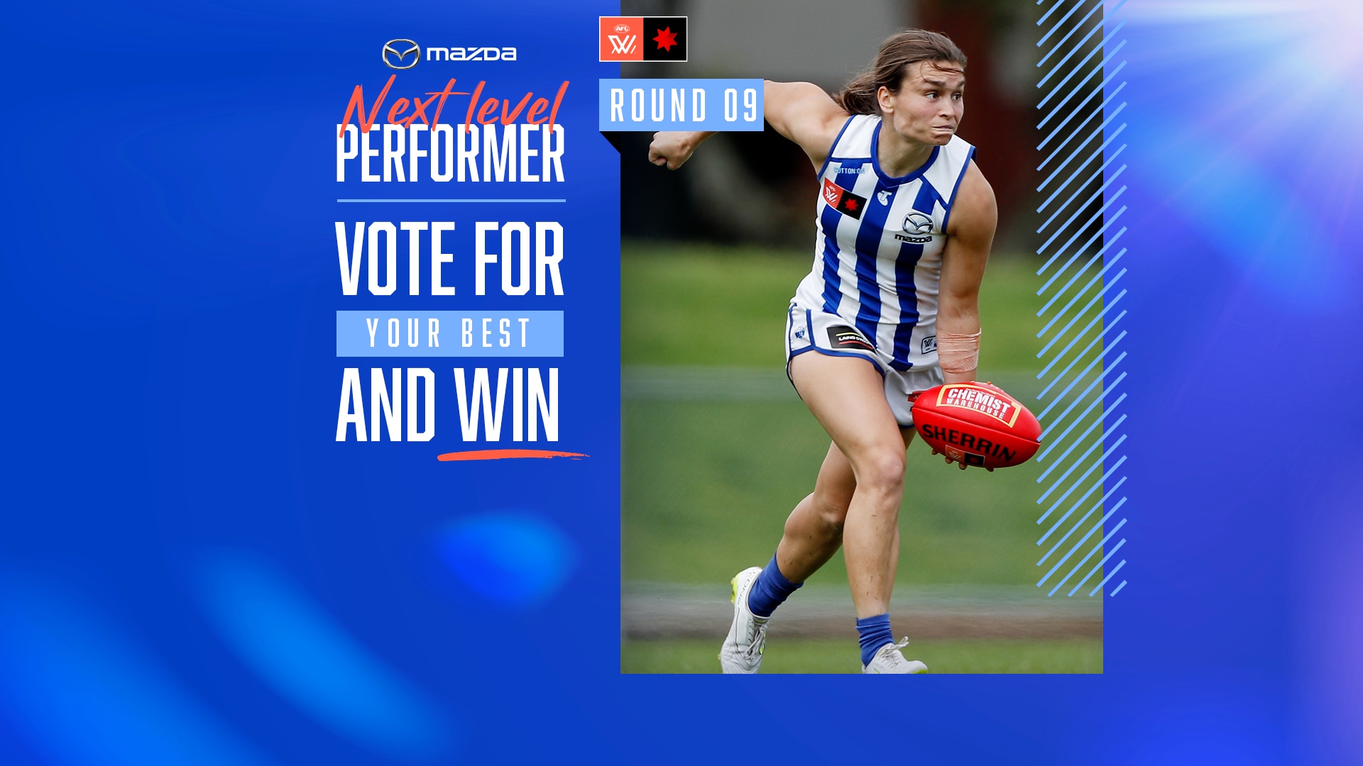 AFLW R9 Mazda Next Level Performer: Vote to win!
