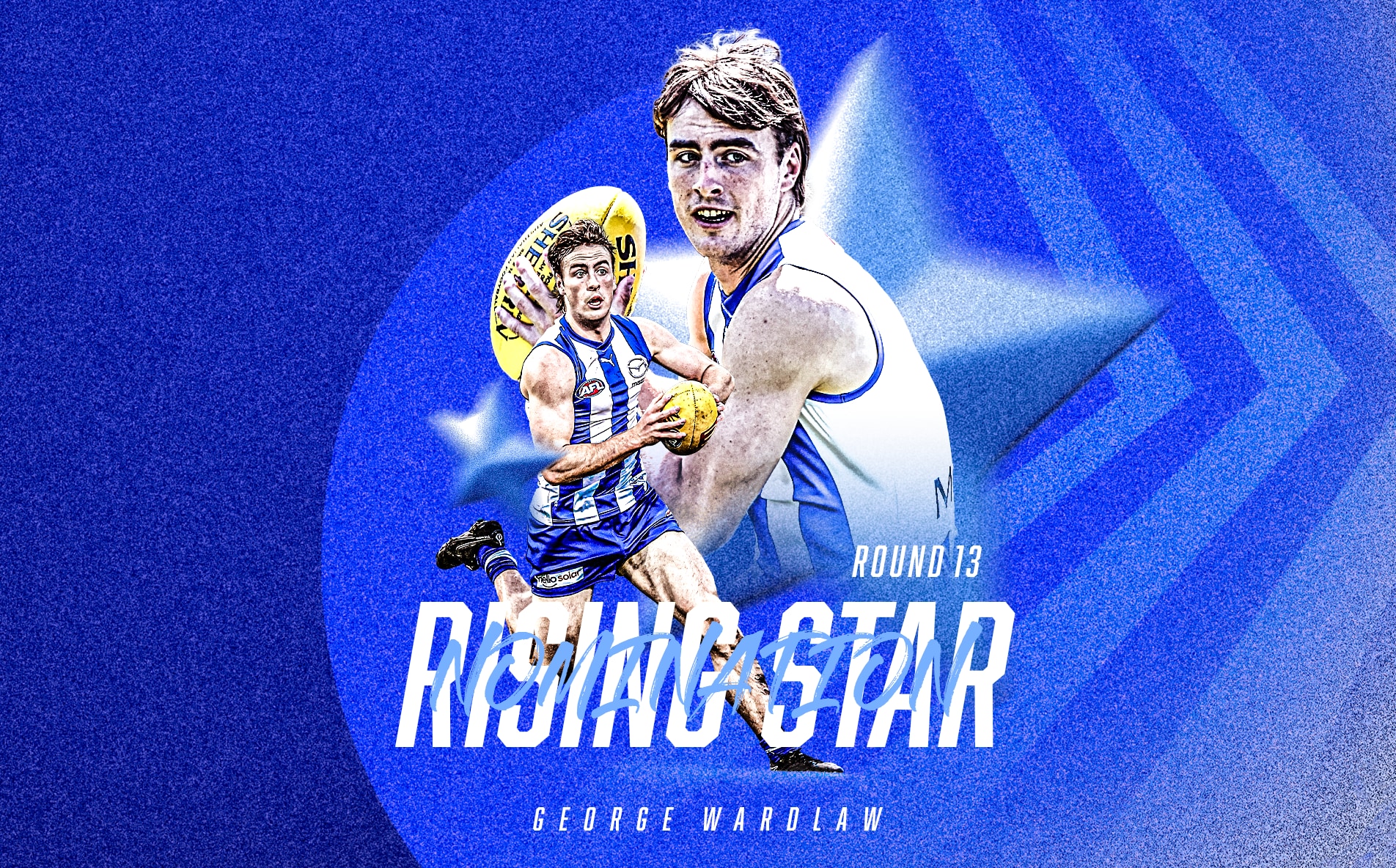 Oh boy, George: Wardlaw named R13 Rising Star
