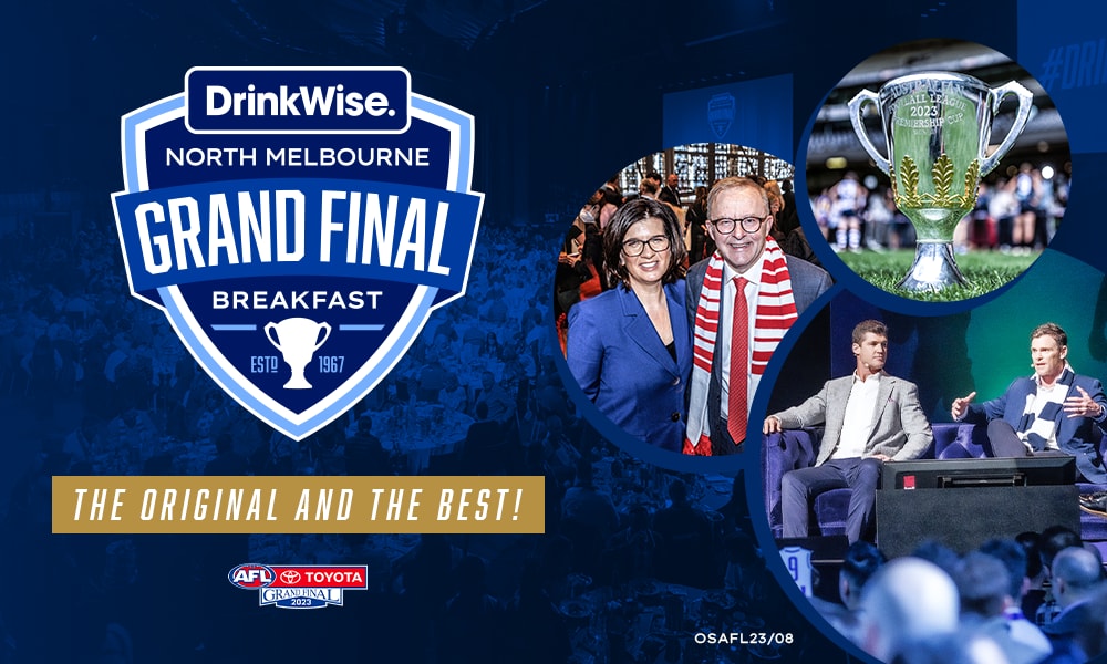 Secure your seat at the 2023 DrinkWise Grand Final Breakfast