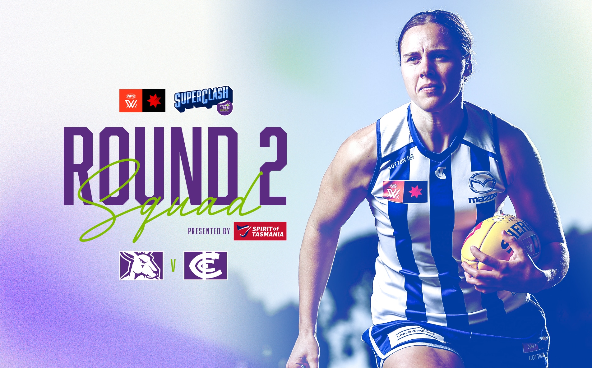 AFLW R2 squad: Roos reveal extended line-up