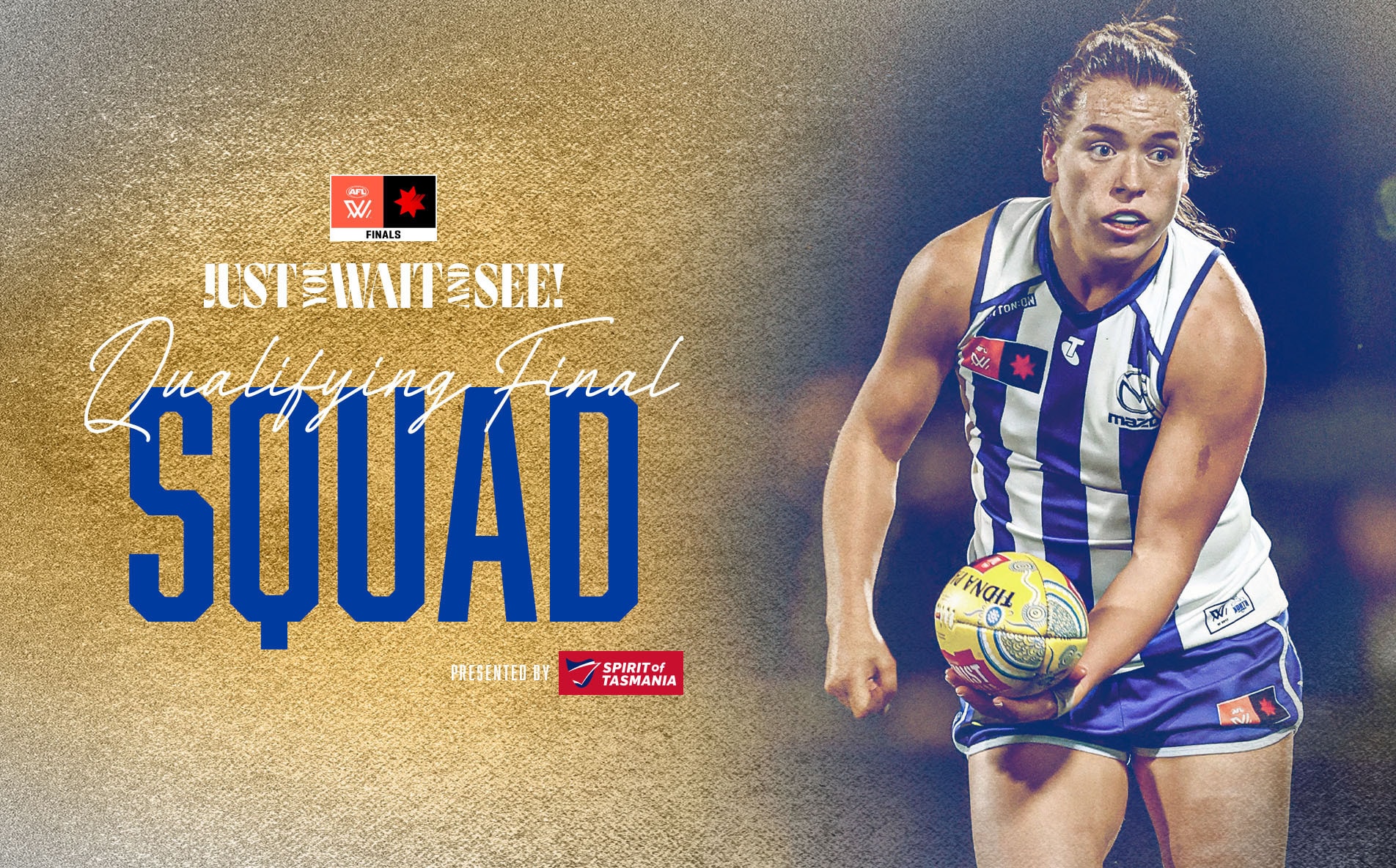 AFLW QF squad: Roos add four to line-up, forward omitted