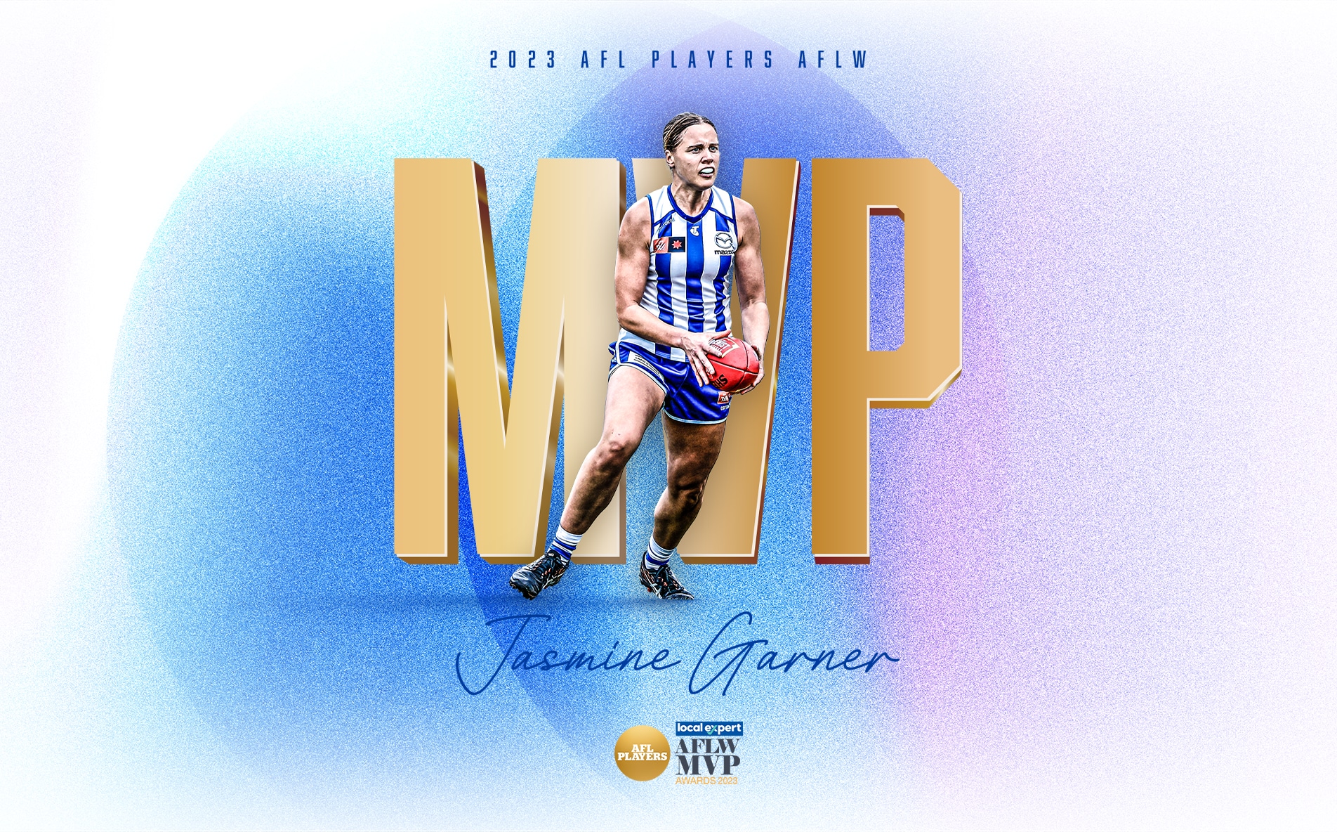 Garner crowned 2023 AFLW players' MVP