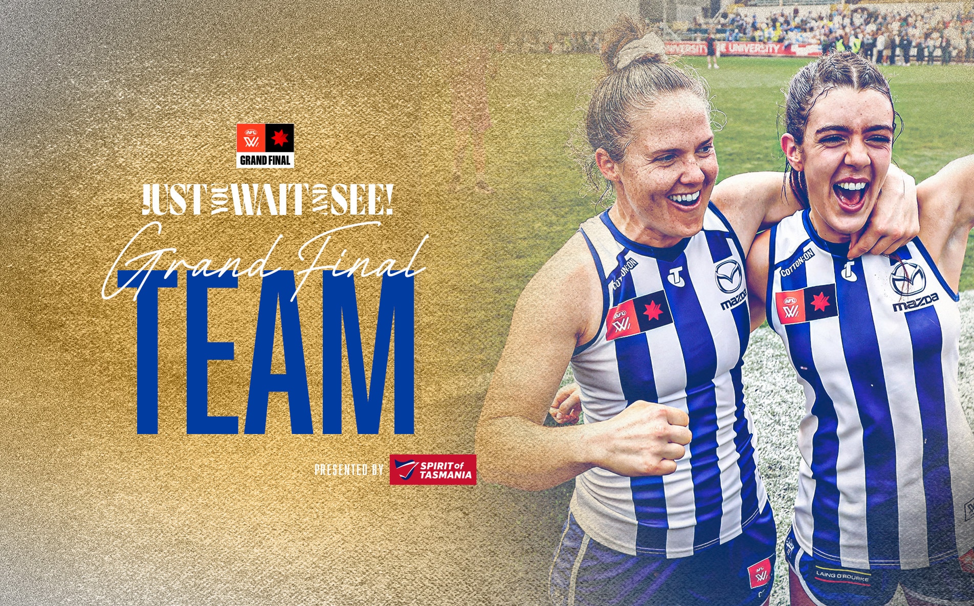 AFLW GF team: Roos keep faith for Grand Final