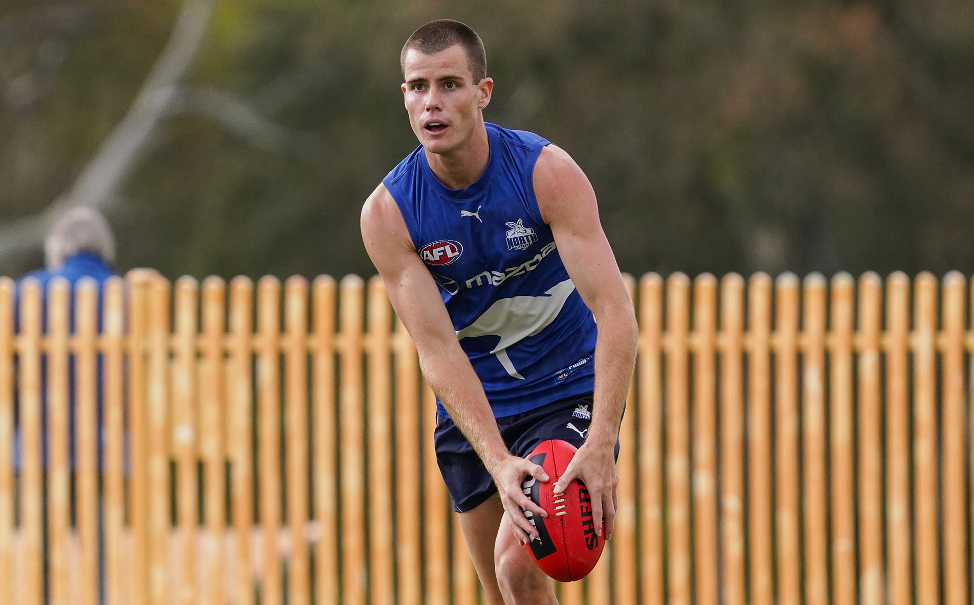 Reliable Roo hurts calf, ruckman in full training after surgery