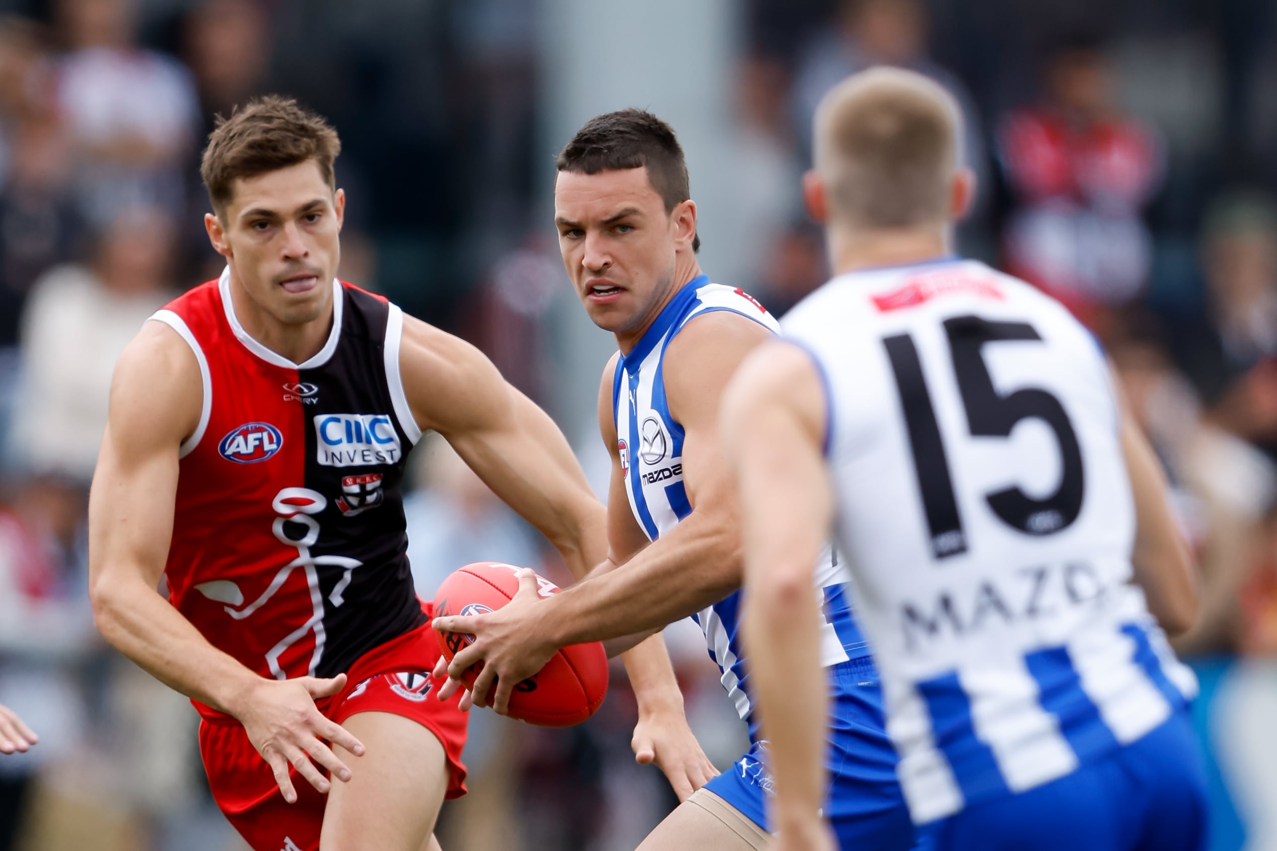 AFL practice match gallery: Saints v Kangaroos