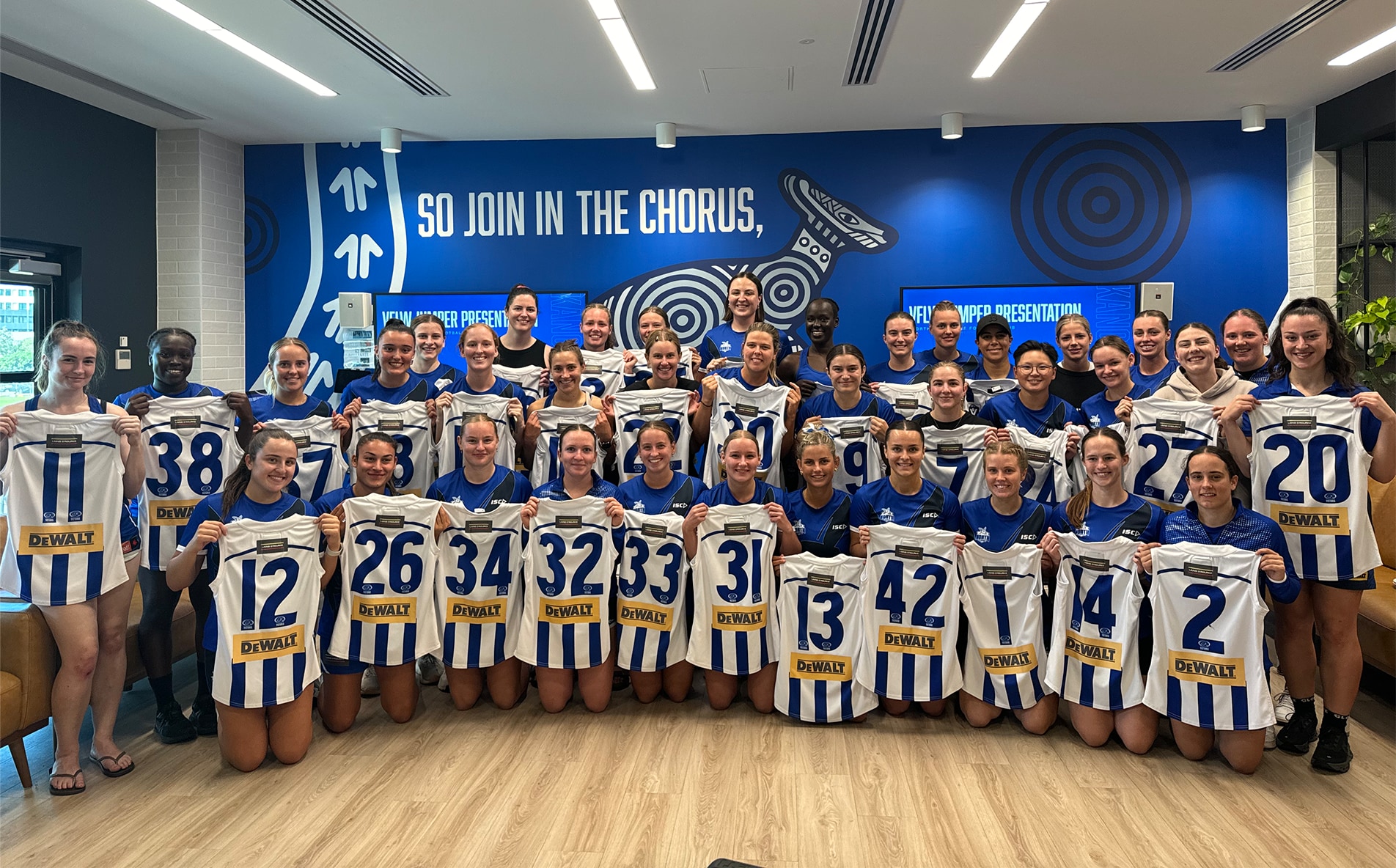Kangaroos name VFLW squad for 2024 season