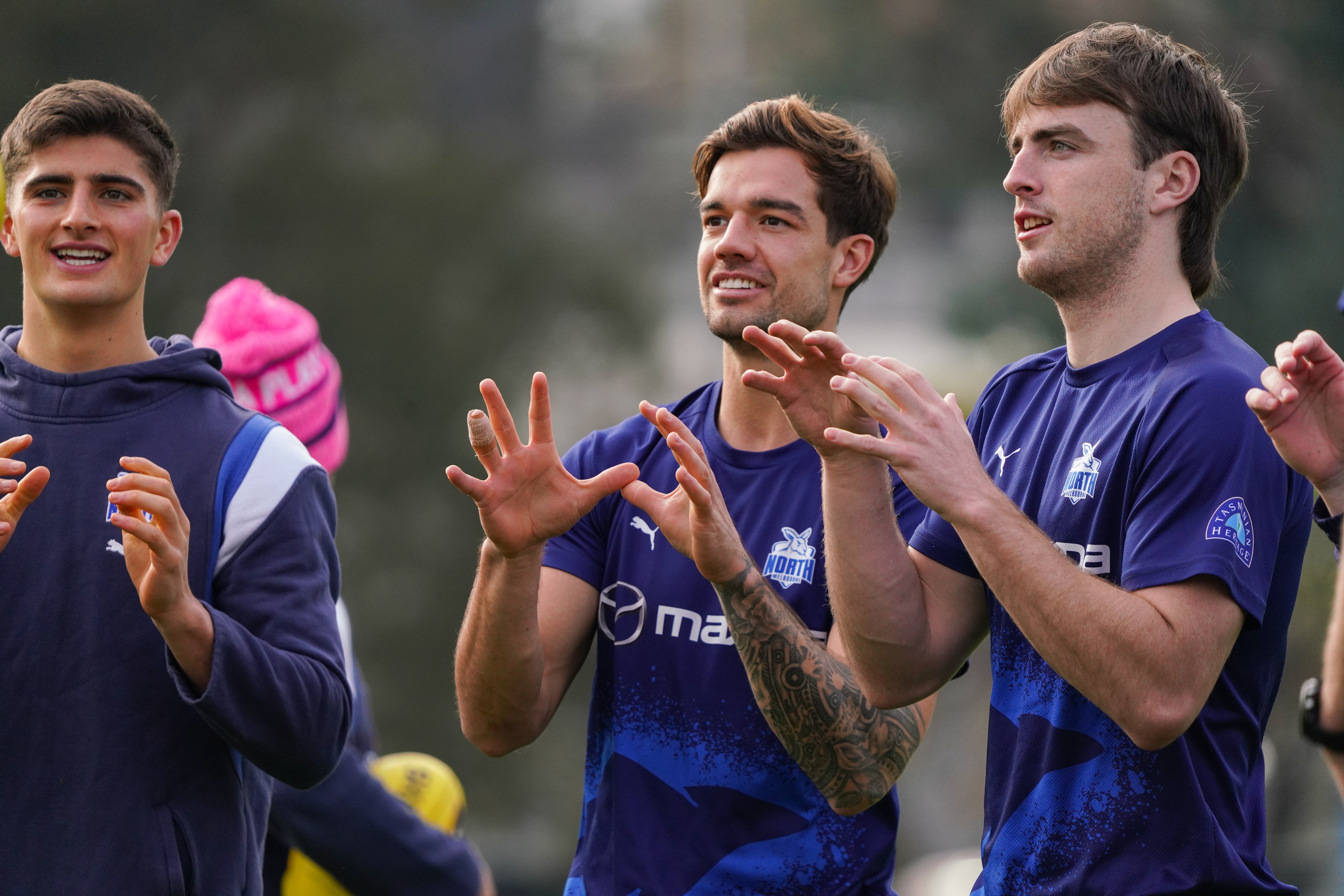 Improving Roos prepare for test against 'ferocious' Demons