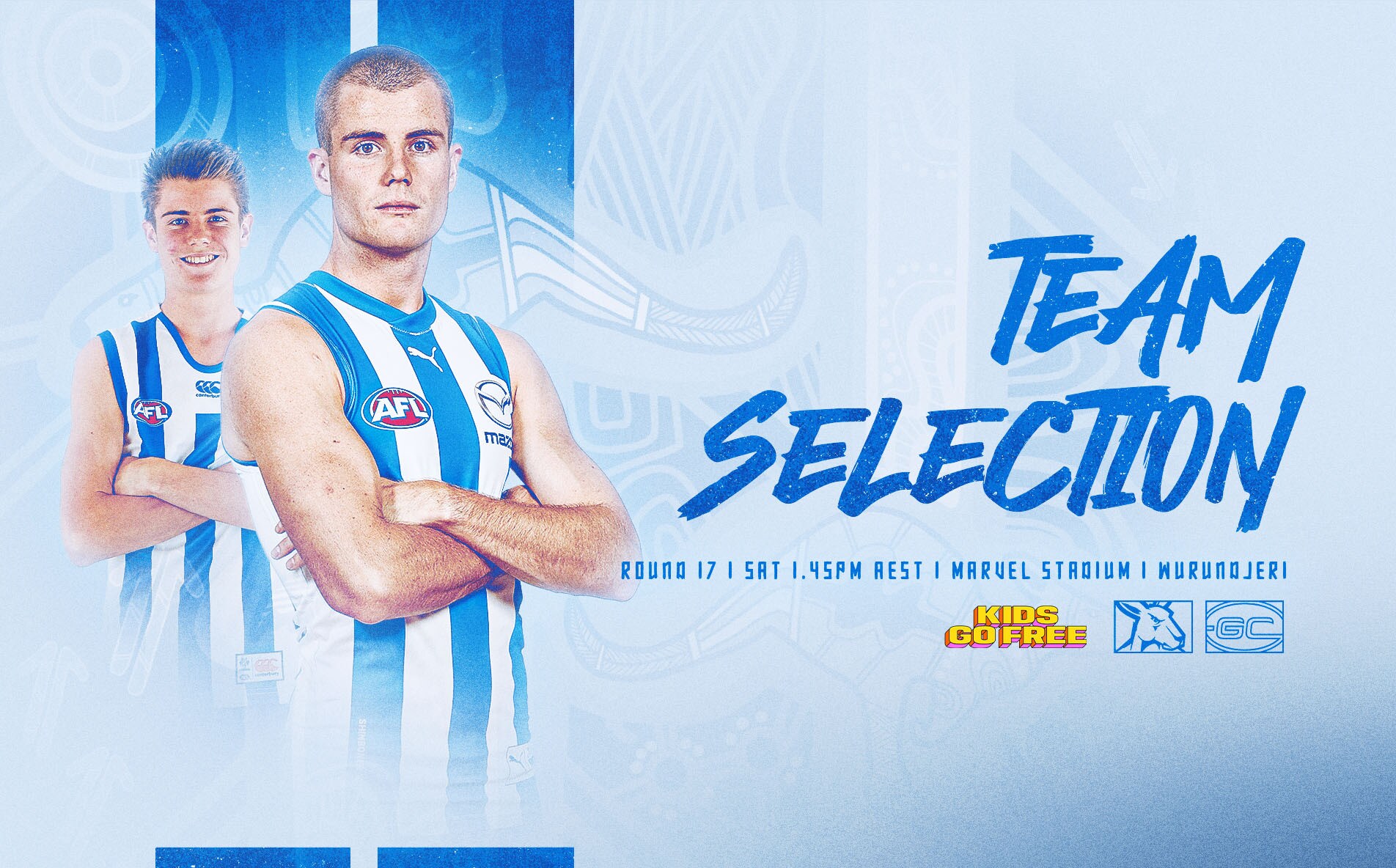 AFL R17 team: Roos welcome back young gun
