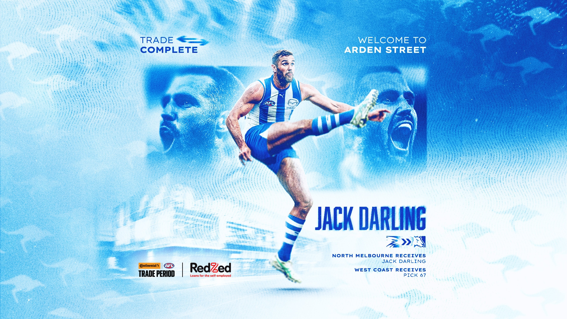 Jack Darling: Roos land veteran forward