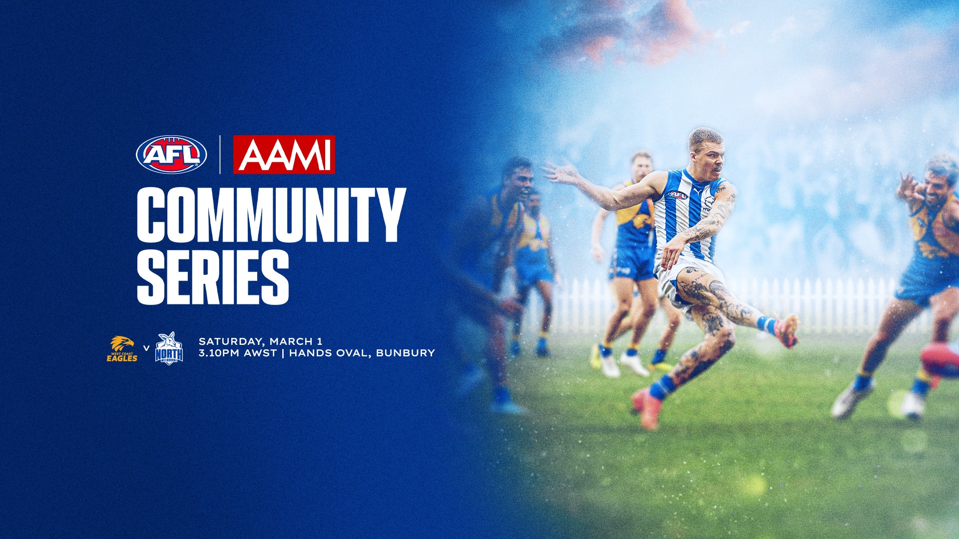 Pre-season fixture: Roos to head west to face Eagles