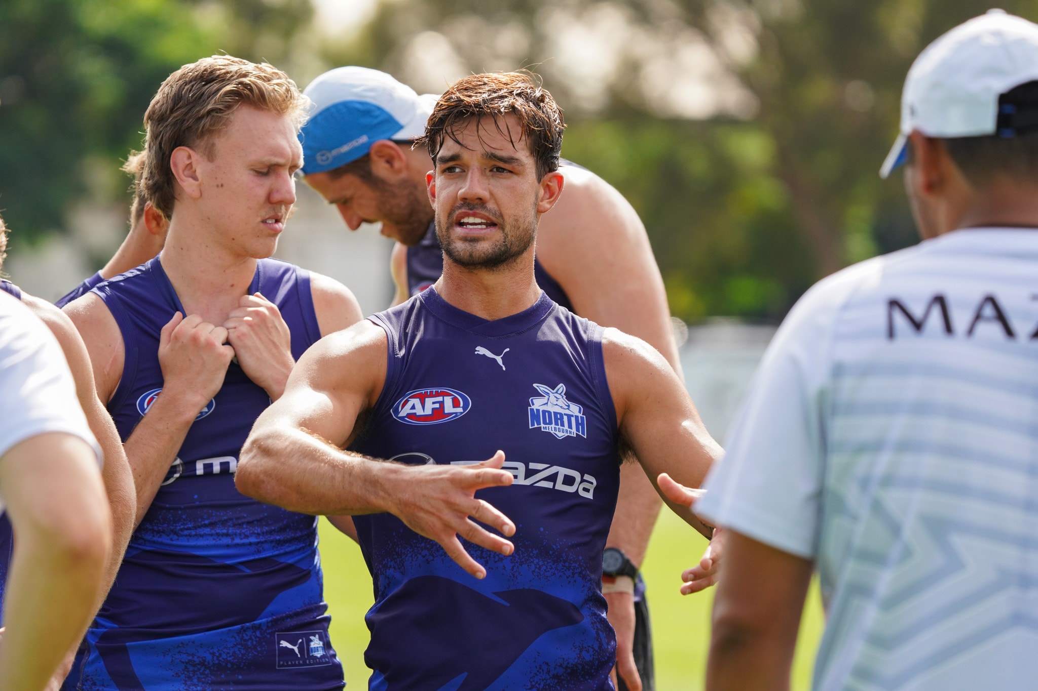 Gallery: North Melbourne's pre-season continues in bright sunshine