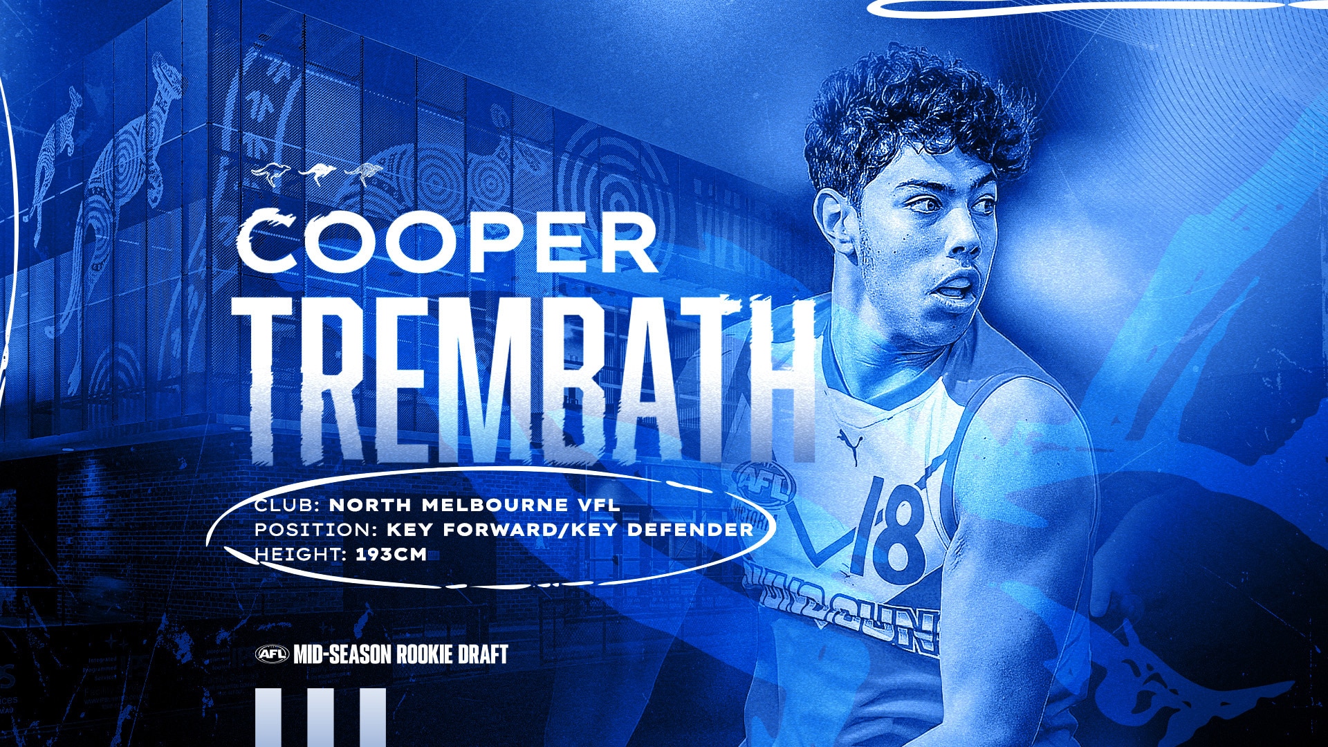 Cooper Trembath: Key tall becomes a Kanga