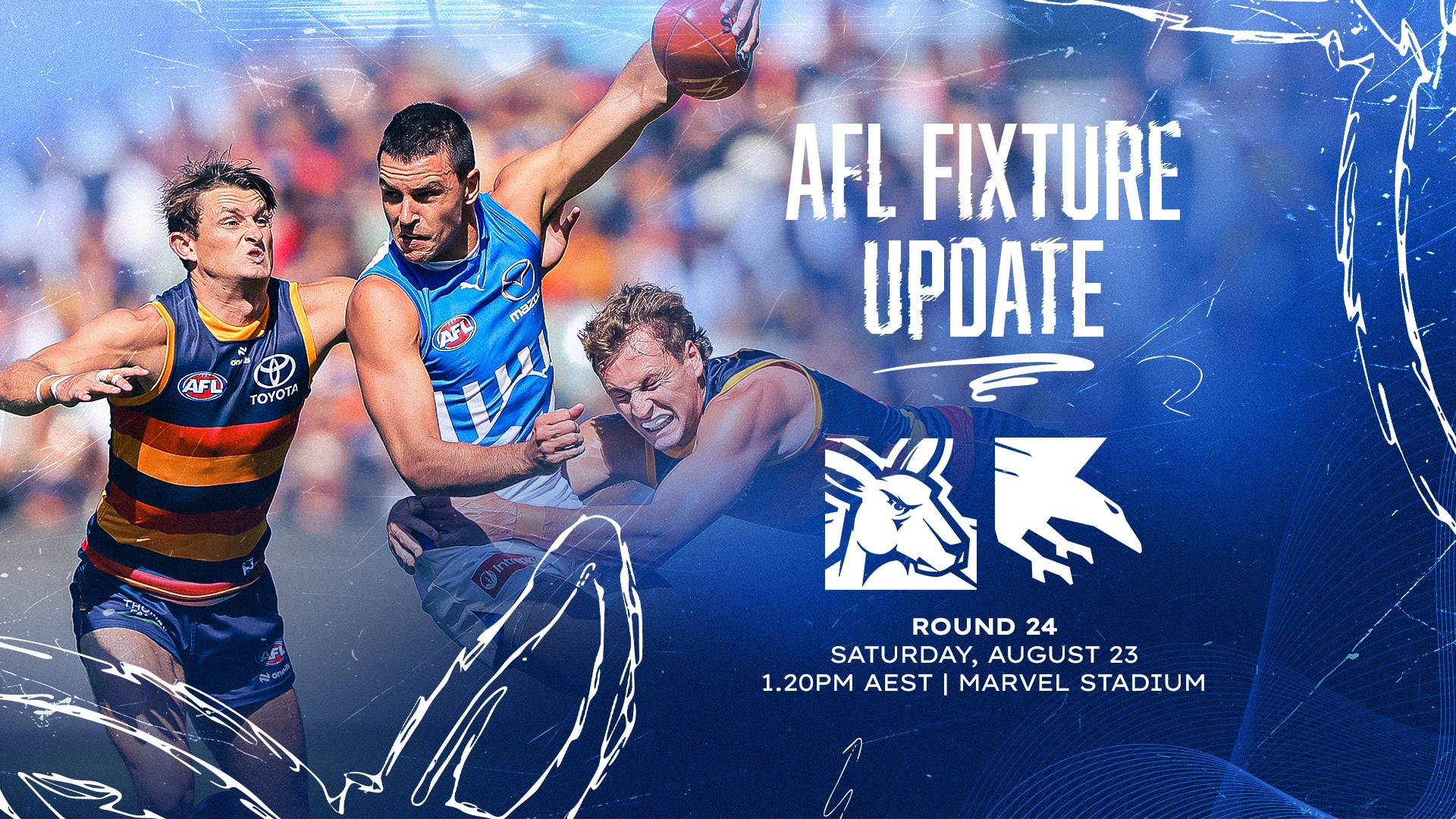 AFL R24 fixture: Home clash with Crows locked in
