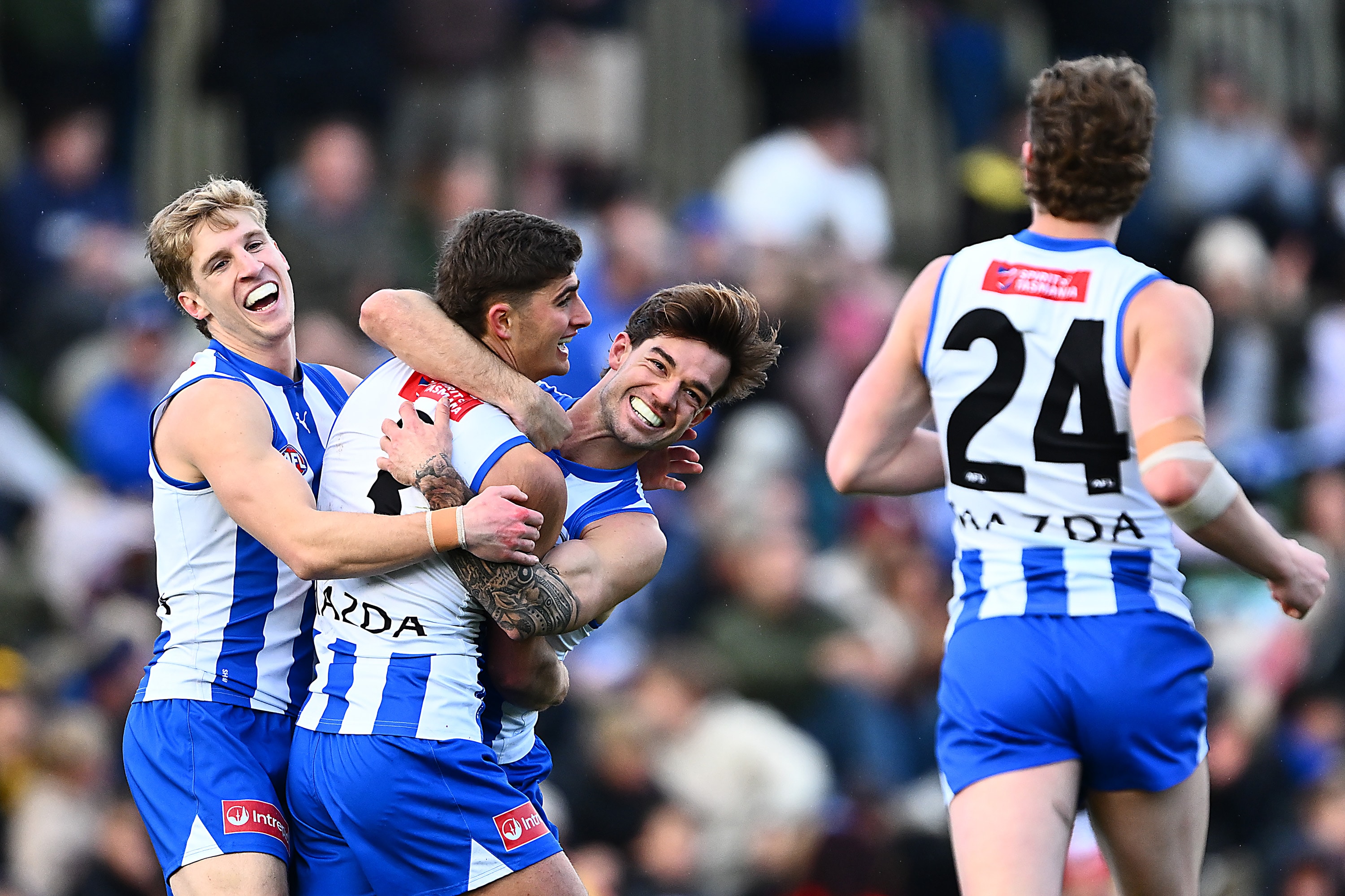 AFL R23 match report: Super Sheez helps farewell Tassie in style
