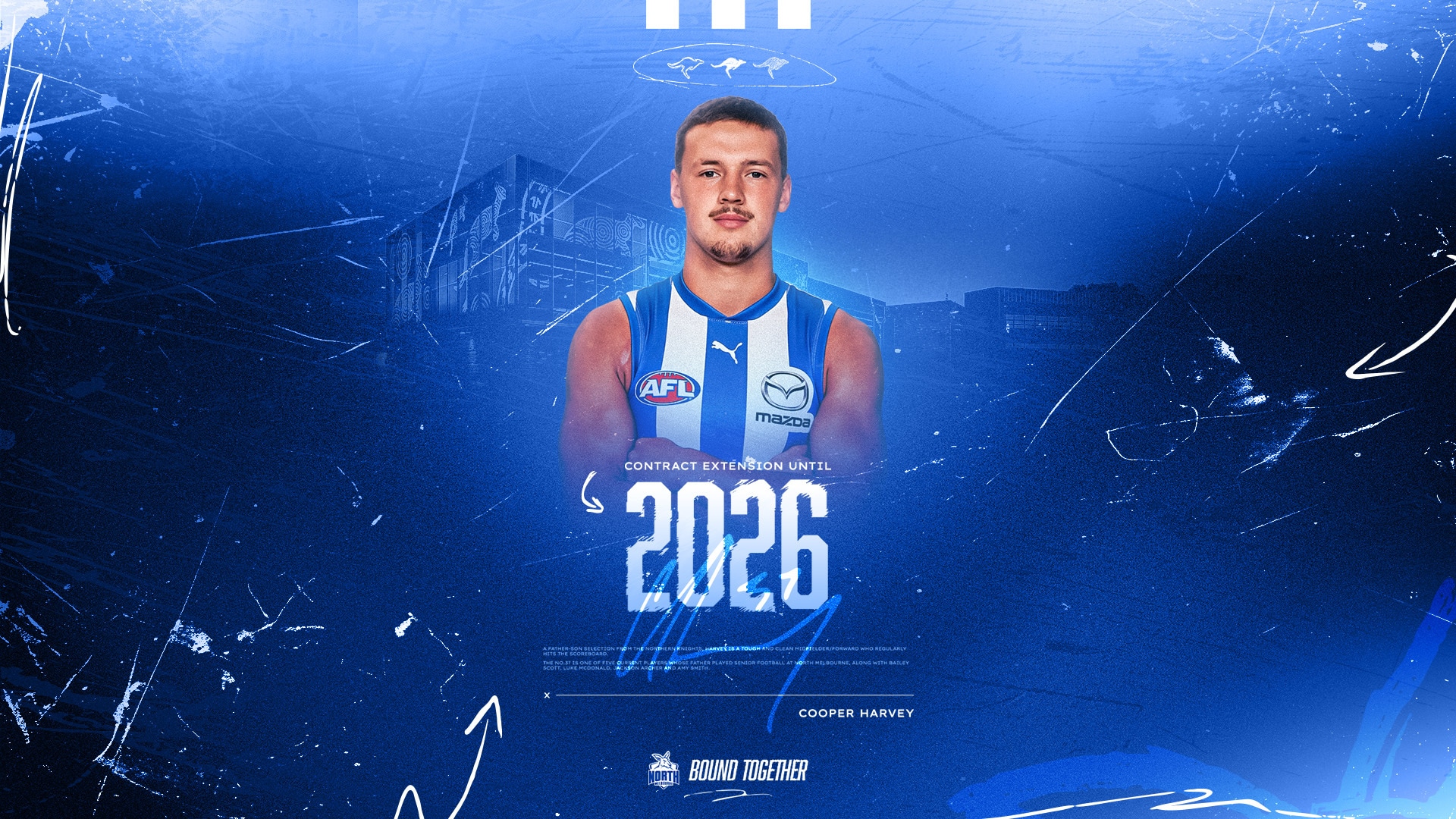 Cooper Harvey earns one-year contract extension