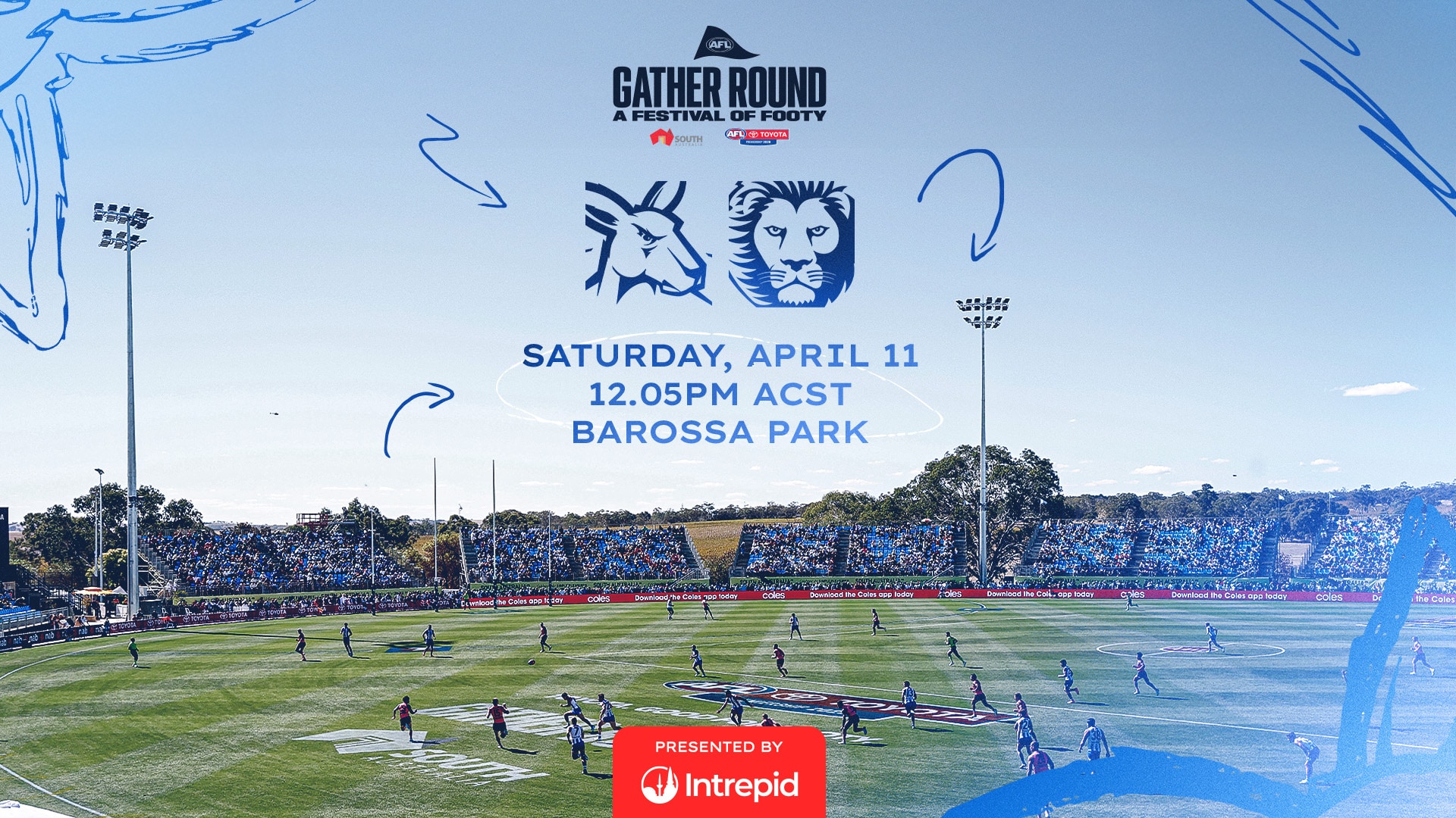 AFL fixture: Roos' Gather Round game locked in