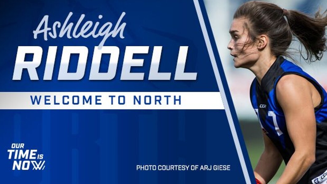 AFLW signing: Ash Riddell