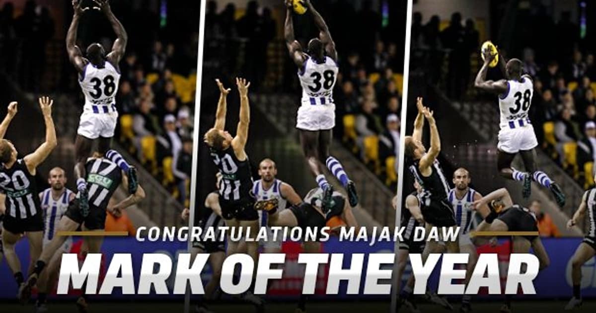 Majak Daw wins Mark of the Year