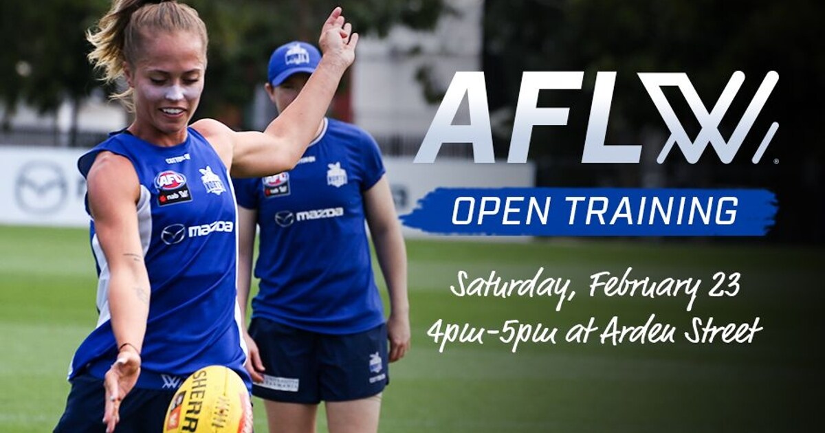 AFLW: Open training
