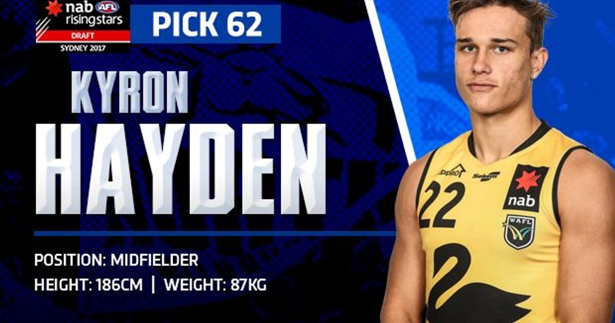 Pick 62: Kyron Hayden