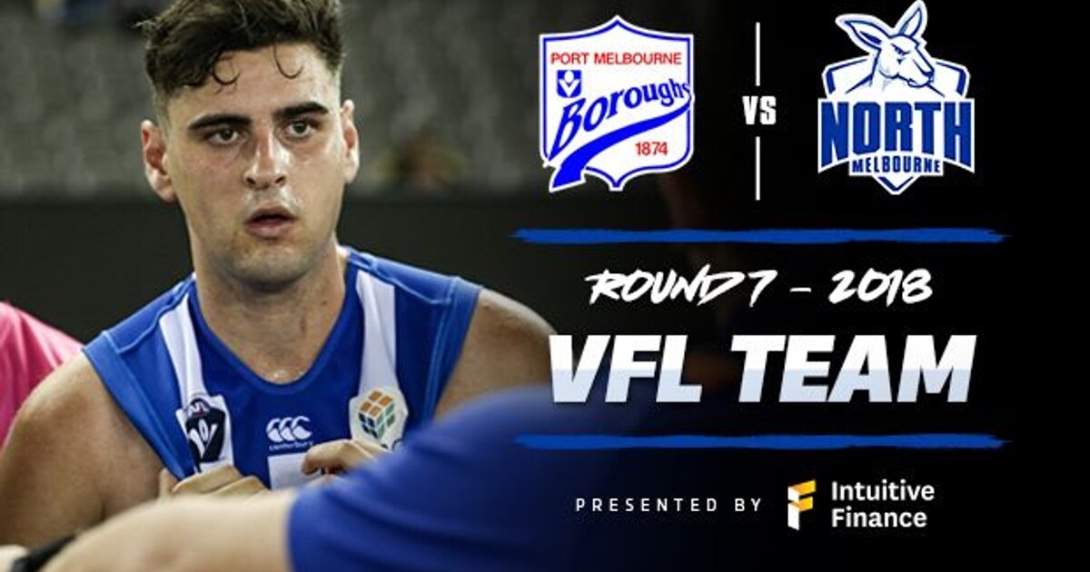 VFL: Round 7 team