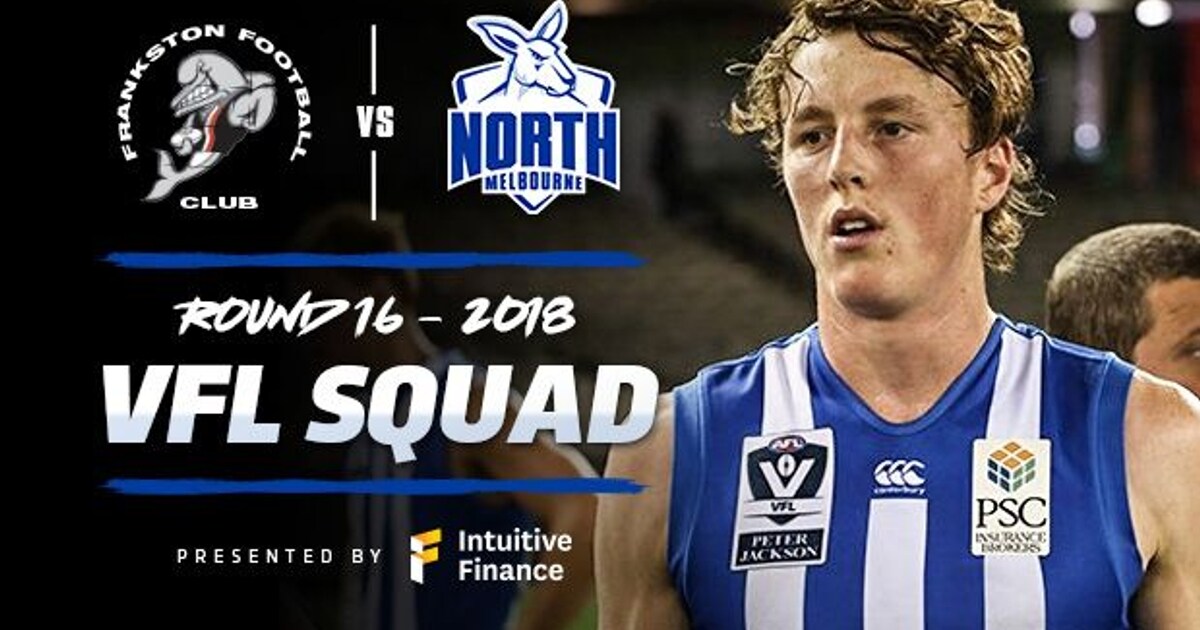 VFL: Round 16 squad
