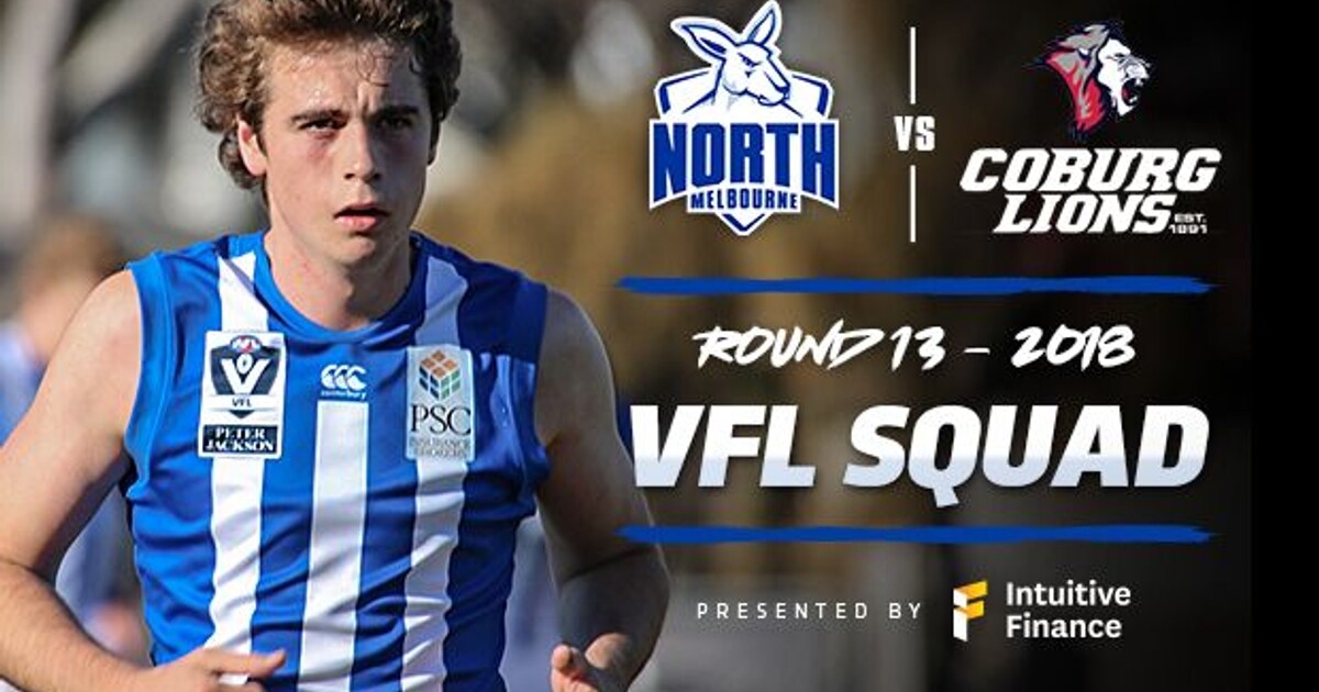 VFL: Round 13 squad