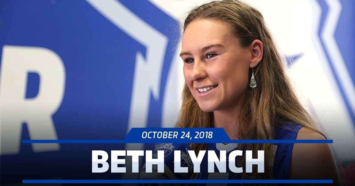 AFLW: Beth Lynch interview (October 25, 2018)