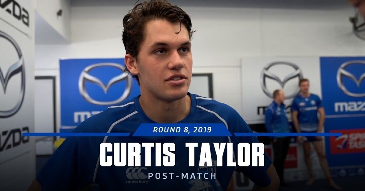 Taylor post-match (Rd 8, 2019)