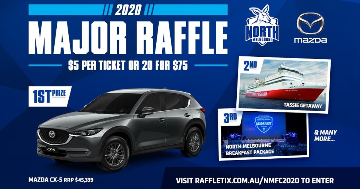 2020 North Melbourne Major Raffle