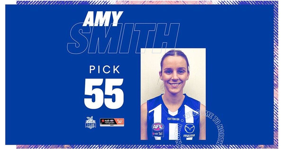 AFLW: Pick 55 - Amy Smith