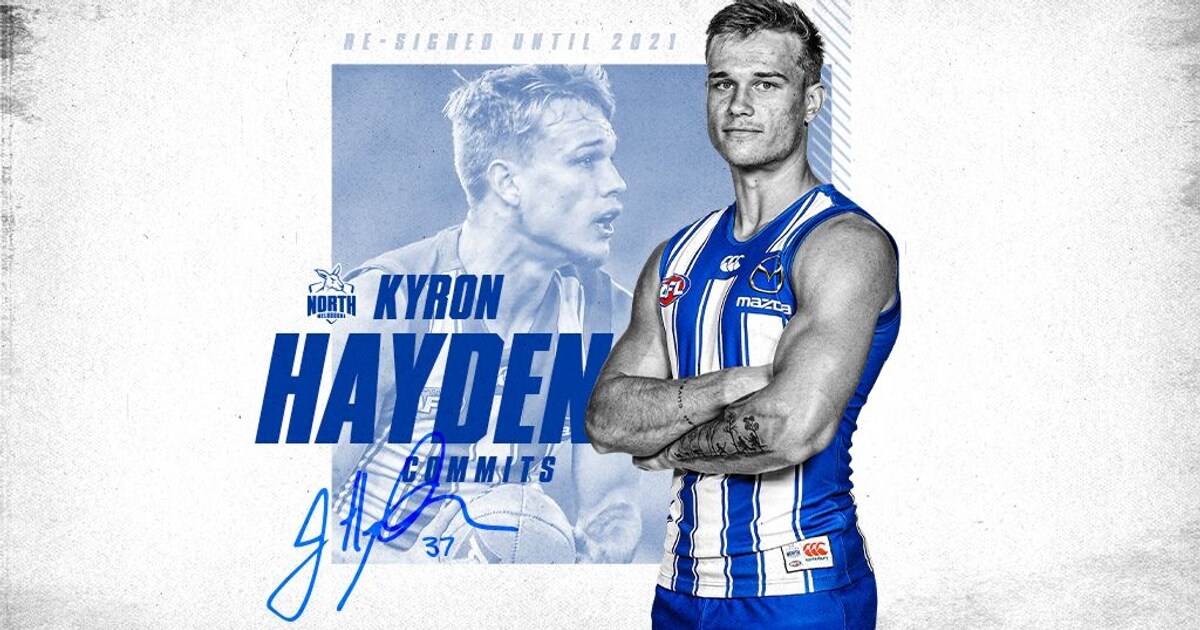 Hayden re-signs for 2021