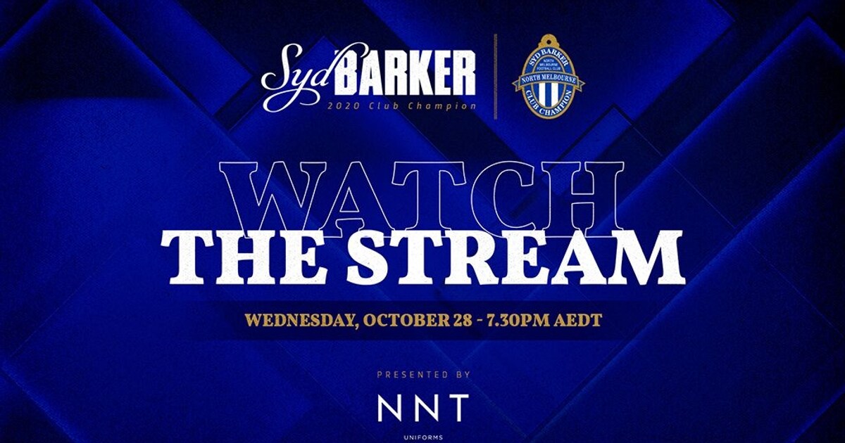 Syd Barker Medal: Tonight