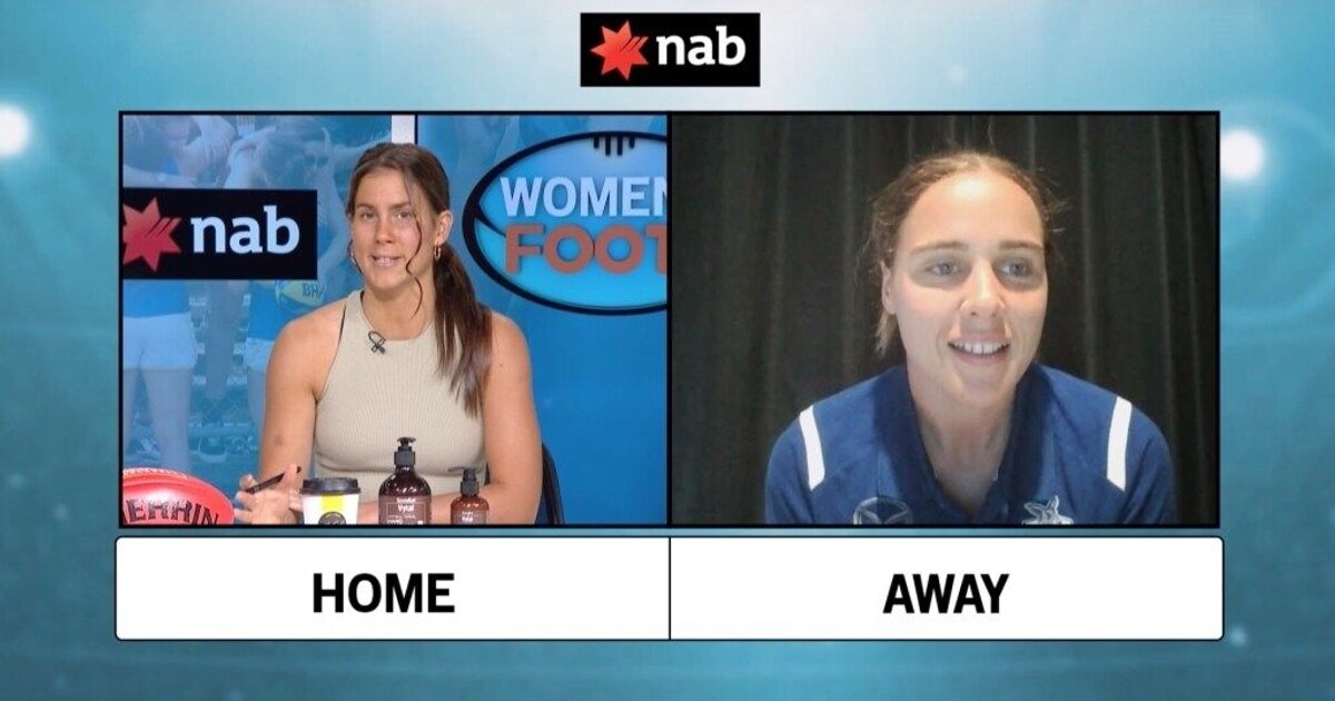 AFLW: Jasmine Garner joins Women's Footy - Channel 9 (March 29, 2021)