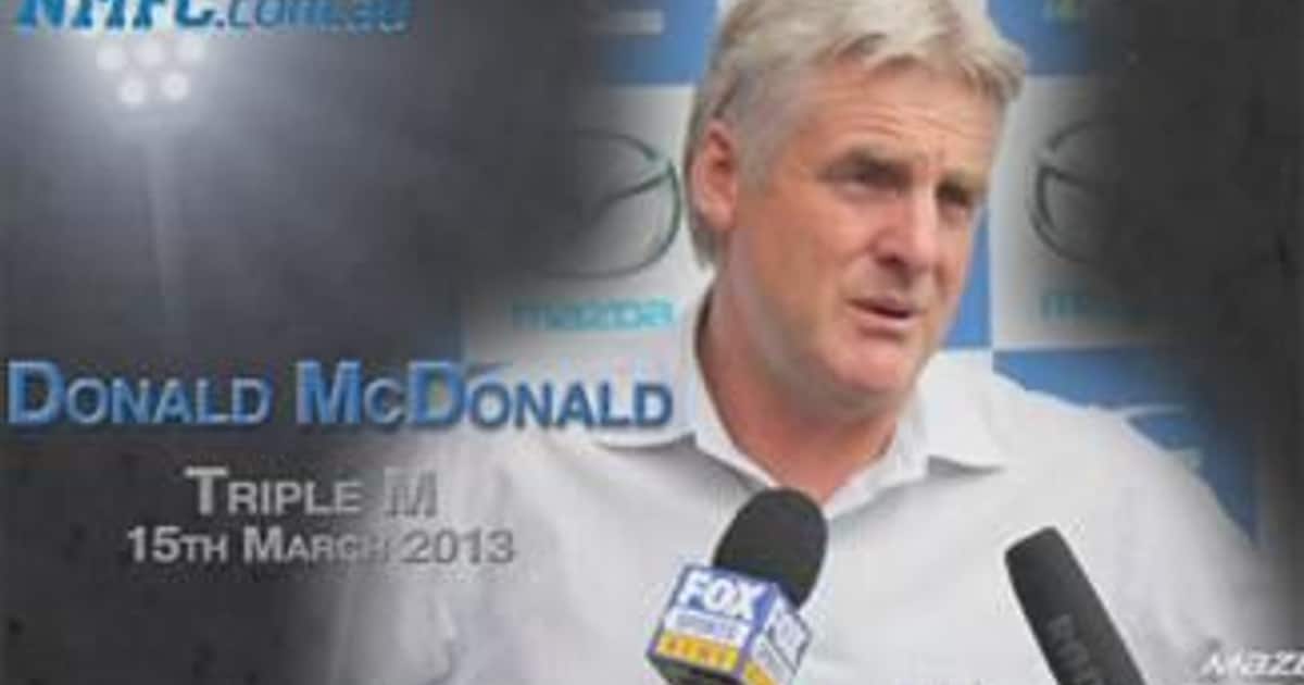 Donald McDonald on Triple M