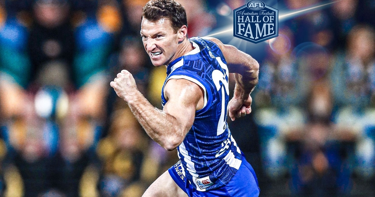 Brent Harvey enters the Australian Football Hall of Fame