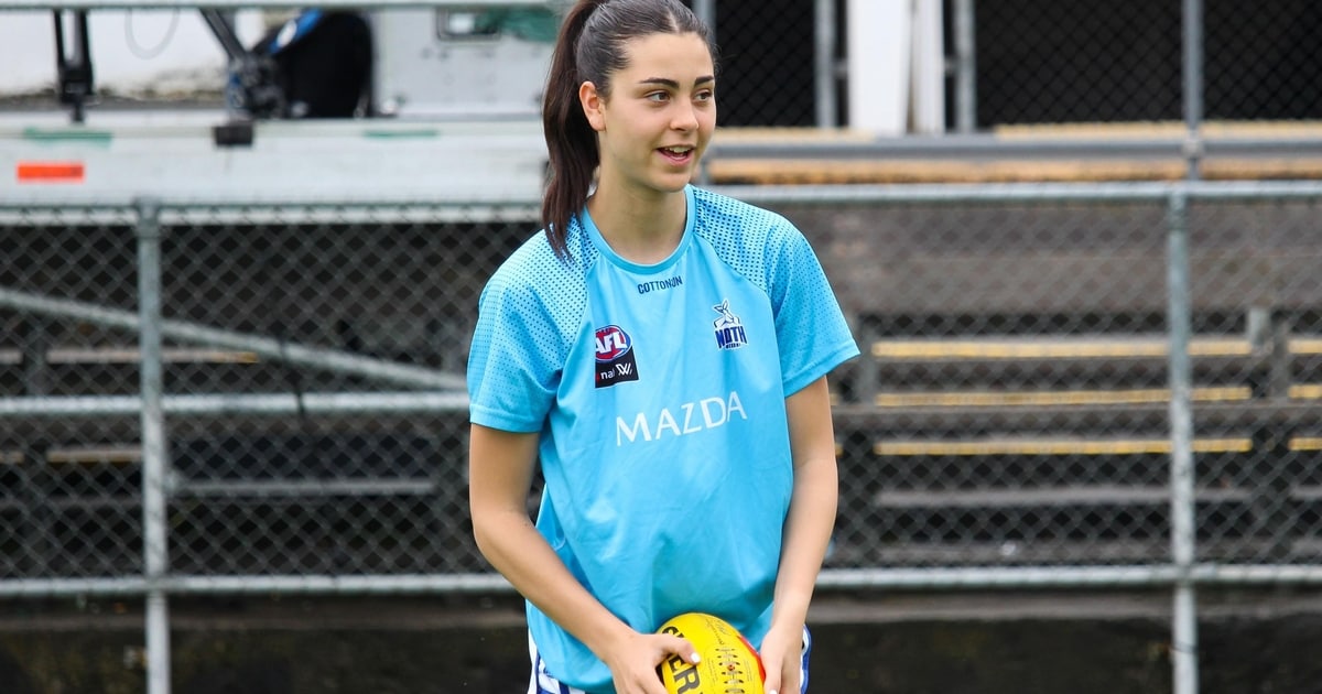 Taylah-made: Gatt's juggling act with school, exams and football