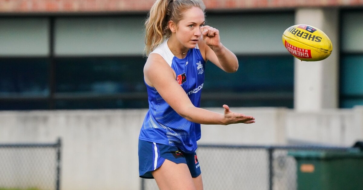 AFLW training gallery: New Roos hit the track